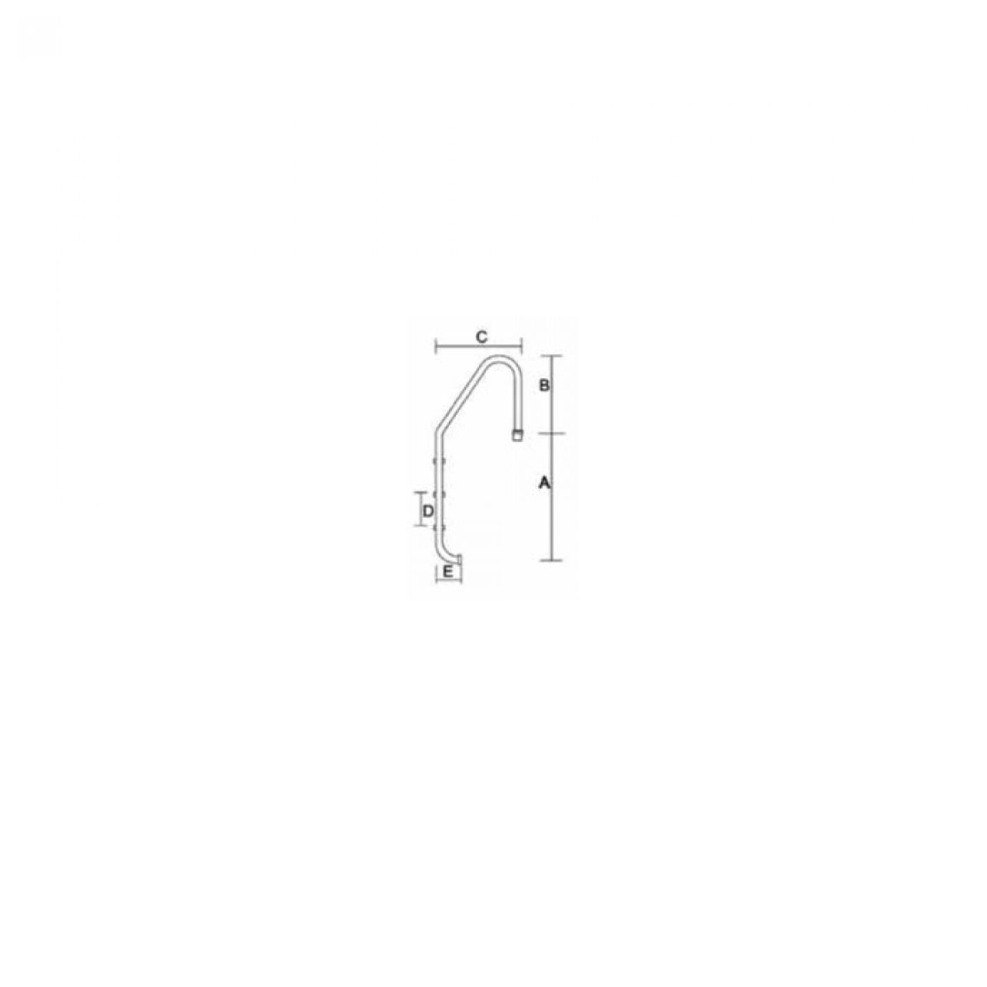 Stainless Steel Standart Ladders - AISI 304